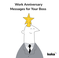 90 Work Anniversary Wishes and Messages Examples | Keka