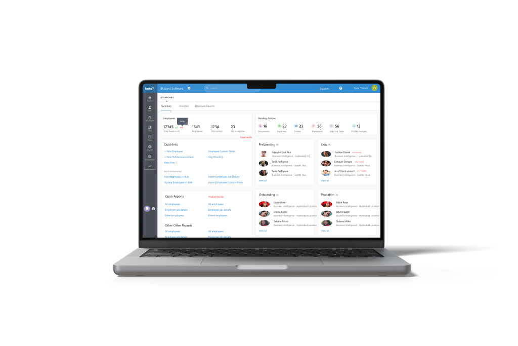 HR Dashboards : Examples and Best Practices | Keka